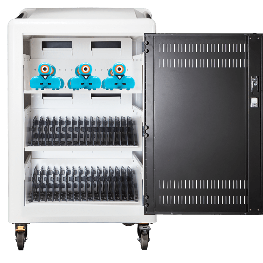 Durable Chromebook Cart | AC-45 by Power Technologies